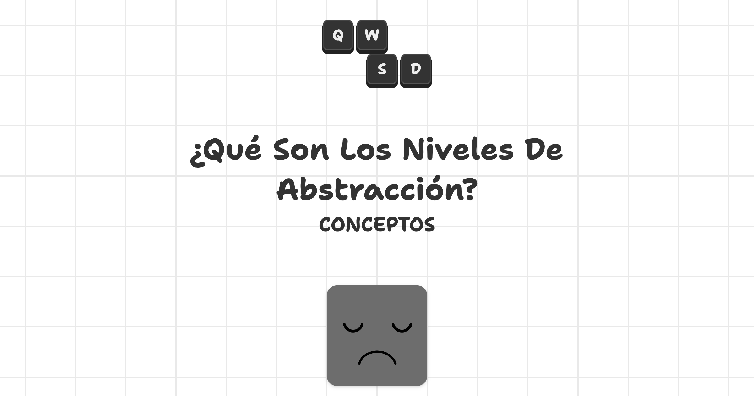¿Qué son los niveles de abstracción?